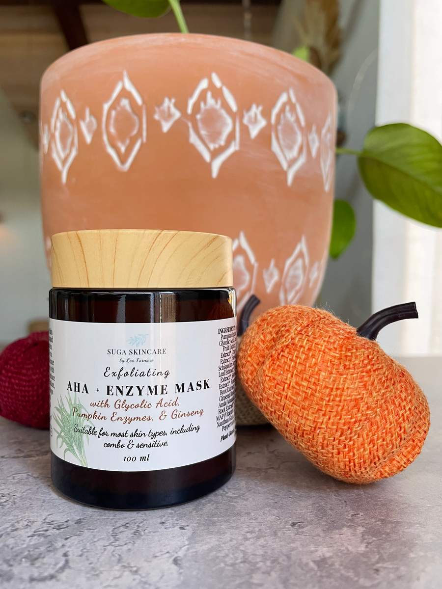Professional Exfoliating AHA & Enzyme Treatment Mask – Suga Skincare